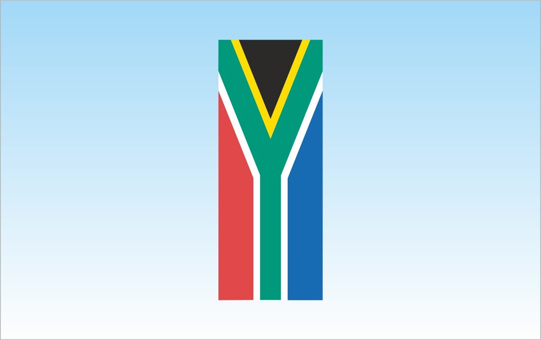 Country flag National flag Hißhoch South Africa 100 x 400 cm Euroflag ...