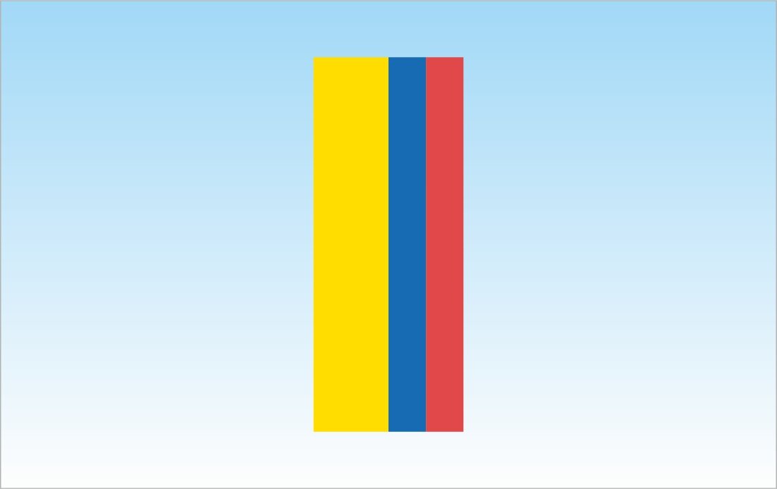 Country flag National flag Hißhoch Colombia 120 x 350 cm Euroflag 115 ...