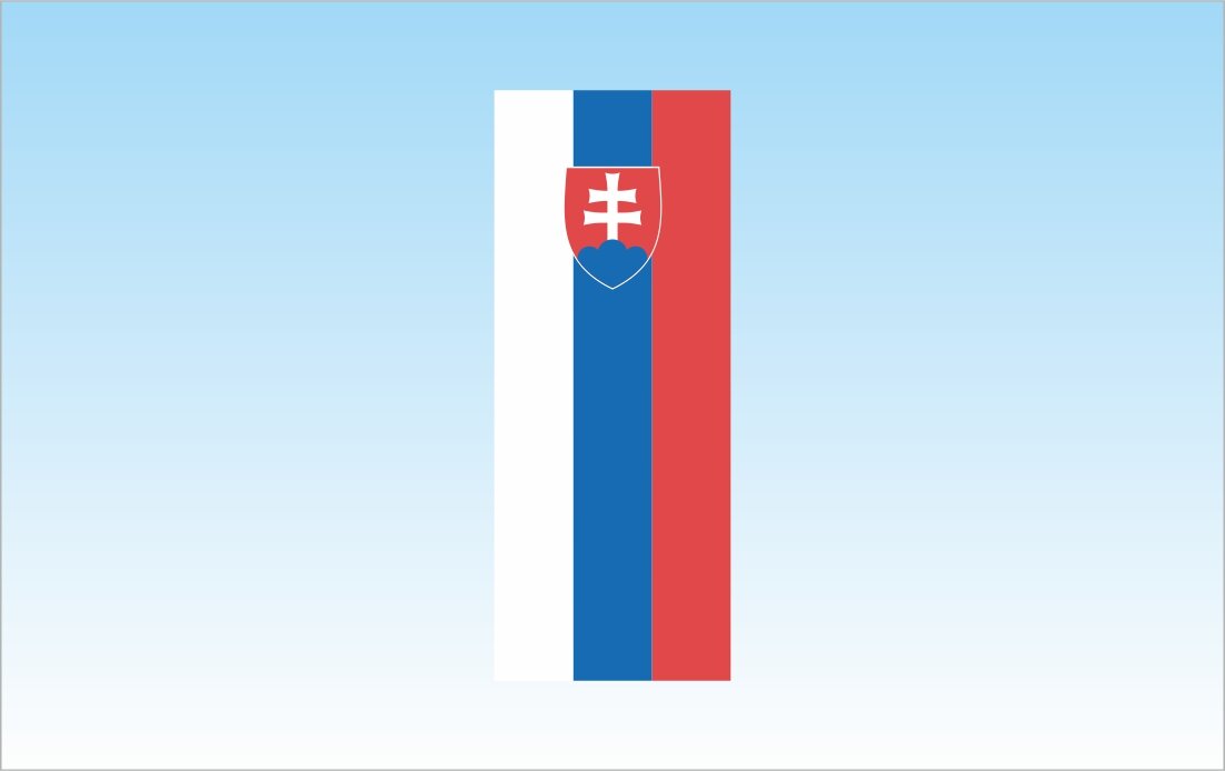 Country flag National flag Hißhoch Slovakia 150 x 350 cm Euroflag 115 ...